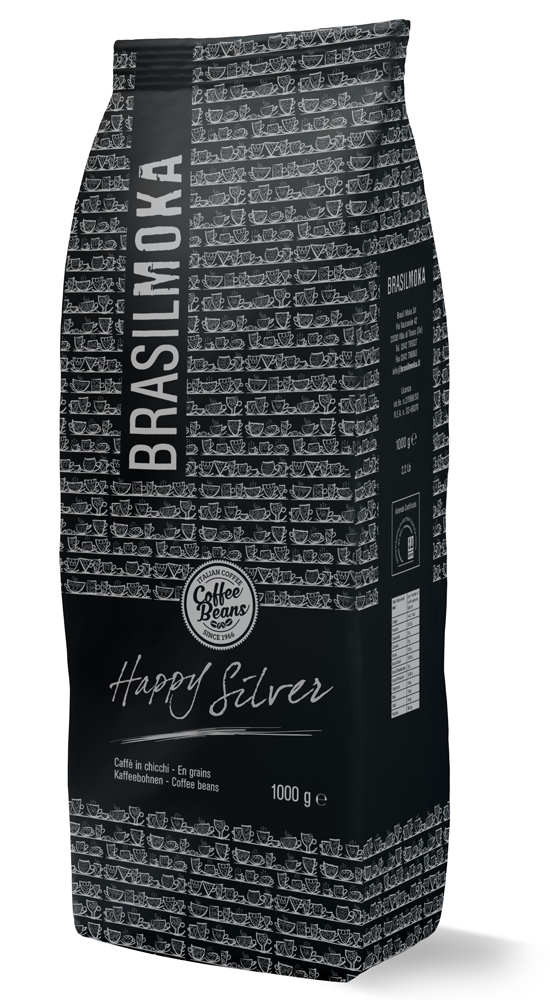 Happy Silver - Coffee beans 1000 g | Brasilmoka
